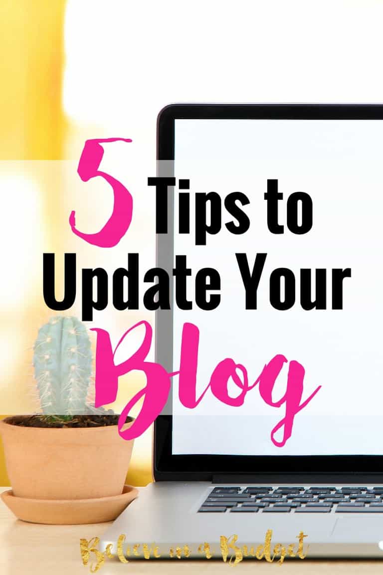 5 Blogging Tips to Improve Your Website