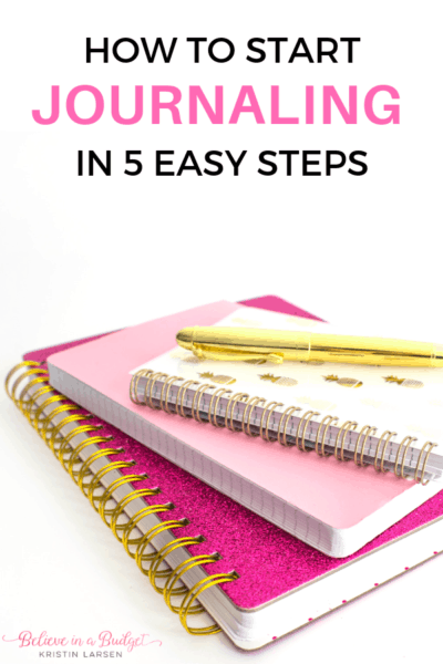 How To Start Journaling Today