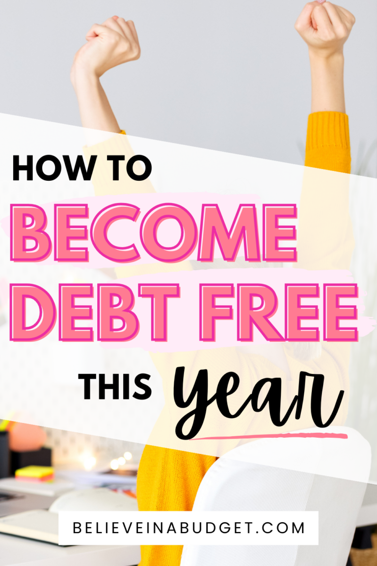 How to Become Debt Free This Year