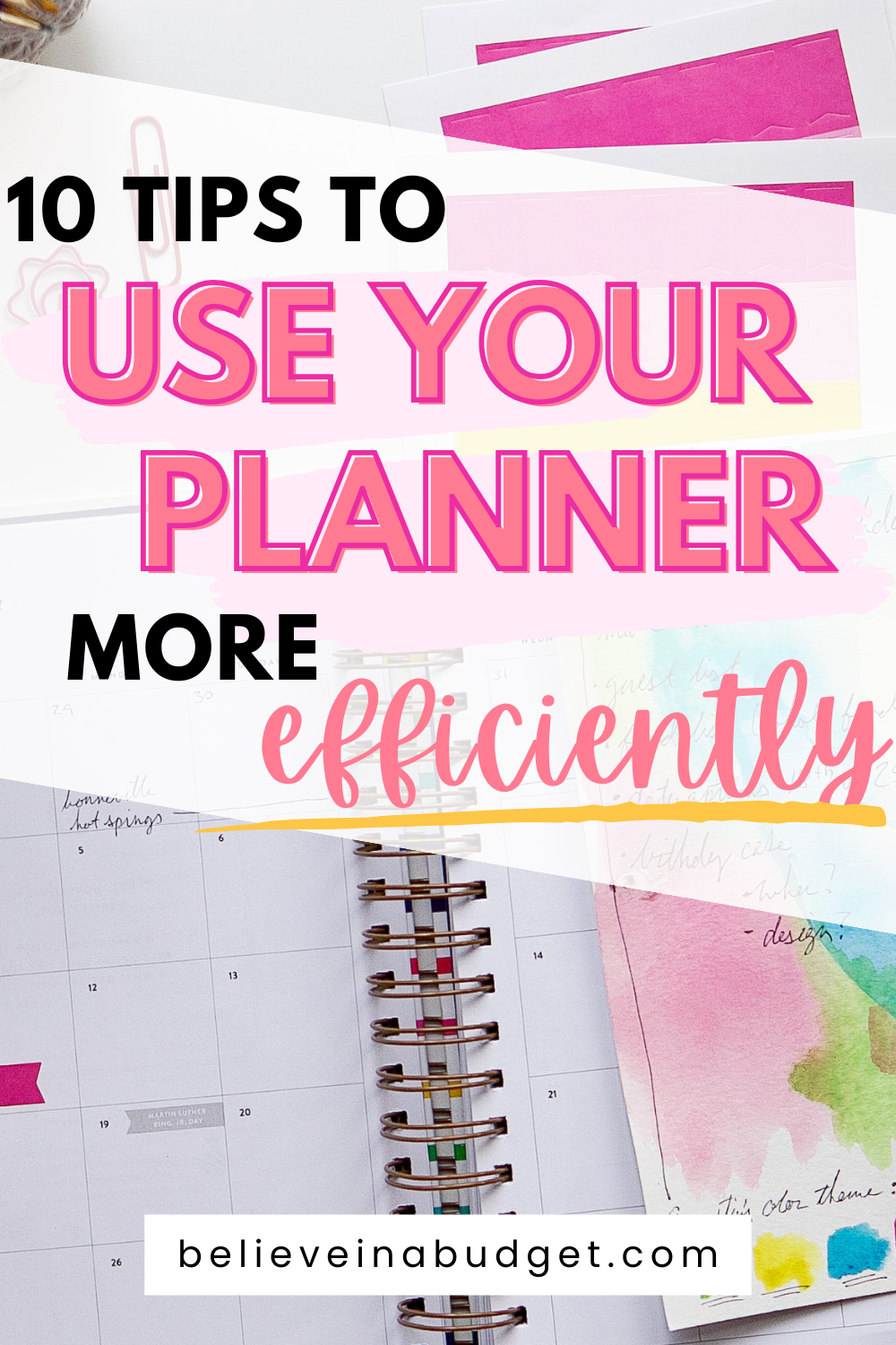 Simplified Planner Review